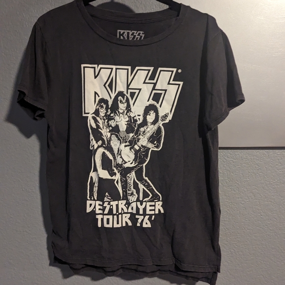 Kiss | Tops | Kiss Destroyer Tour 76 Tee | Poshmark